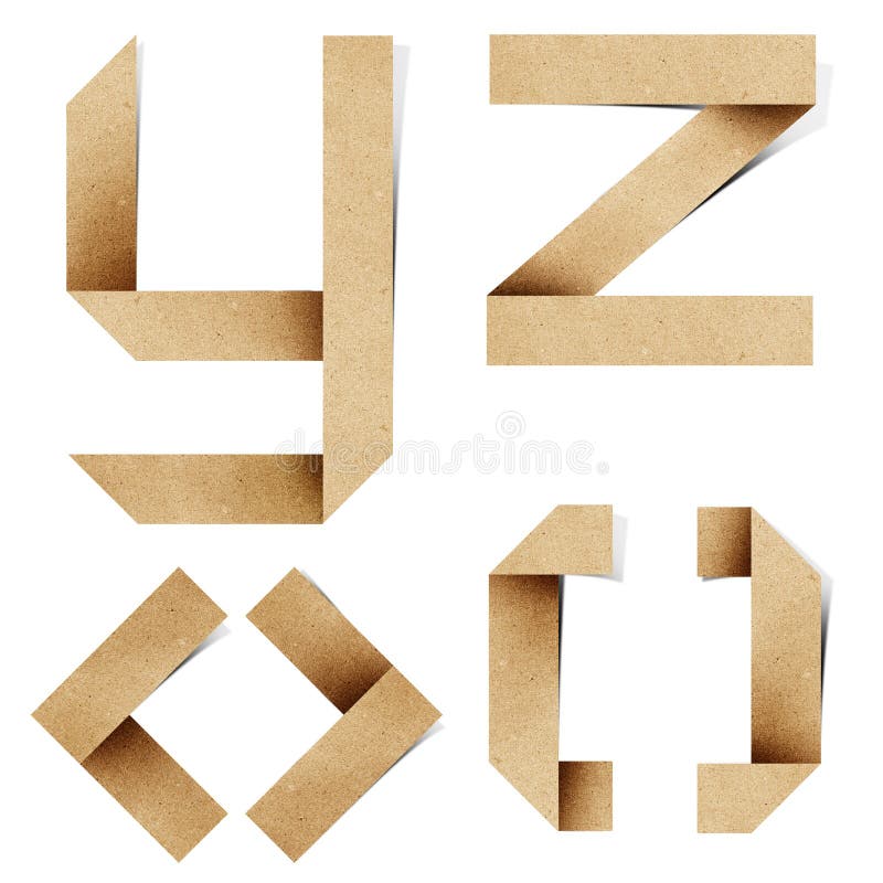 122 Origami Alphabet Letters Stock Photos - Free & Royalty-Free Stock ...