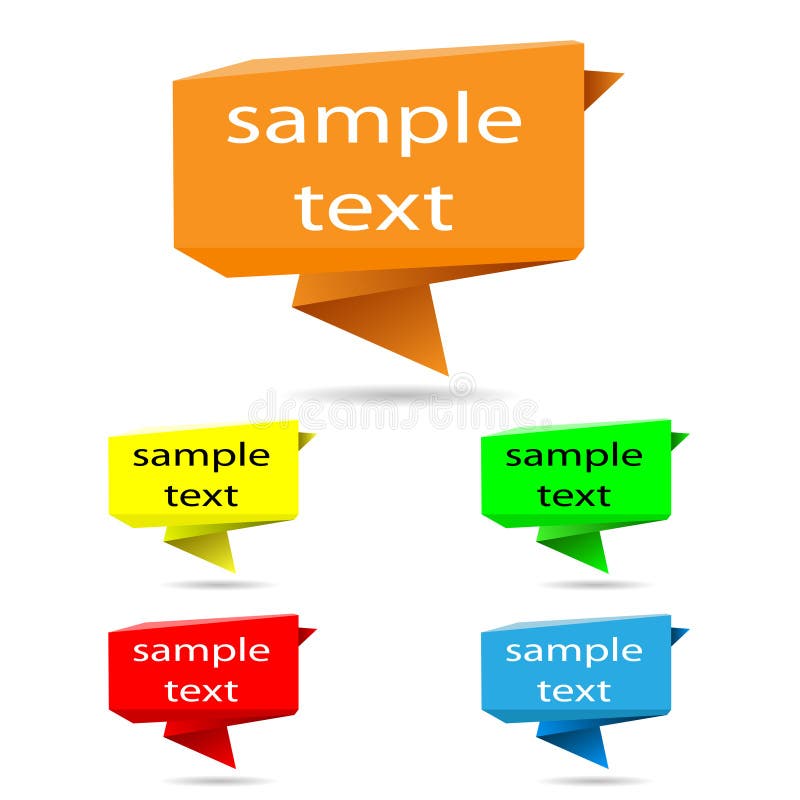 Examples tag banner stock illustration. Illustration of lead - 112041886