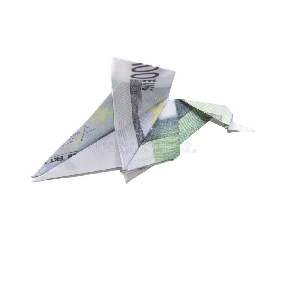 Euro Origami Bird Banknotes Stock Photos - Free & Royalty-Free Stock ...