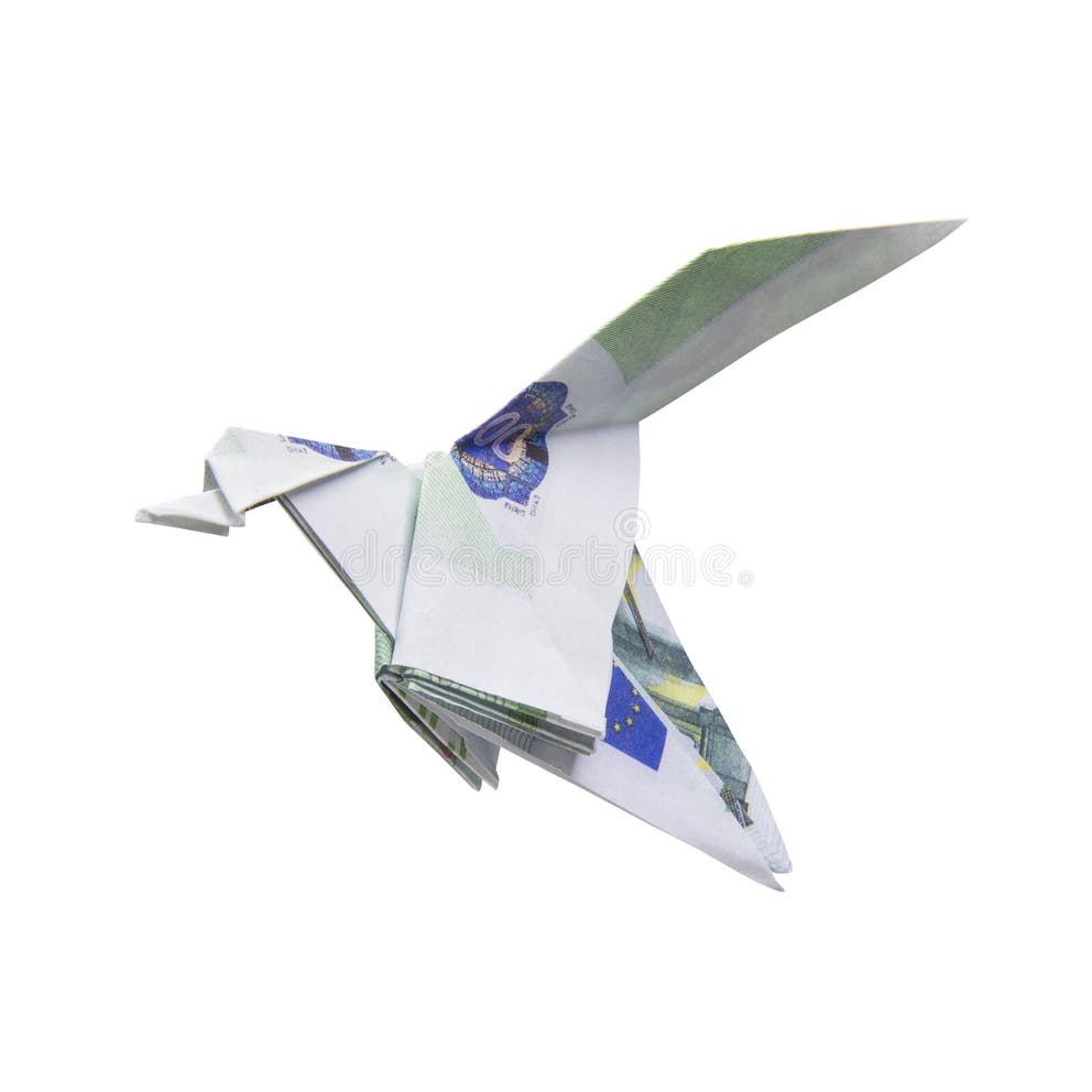 Euro Origami Bird Banknotes Stock Photos - Free & Royalty-Free Stock ...