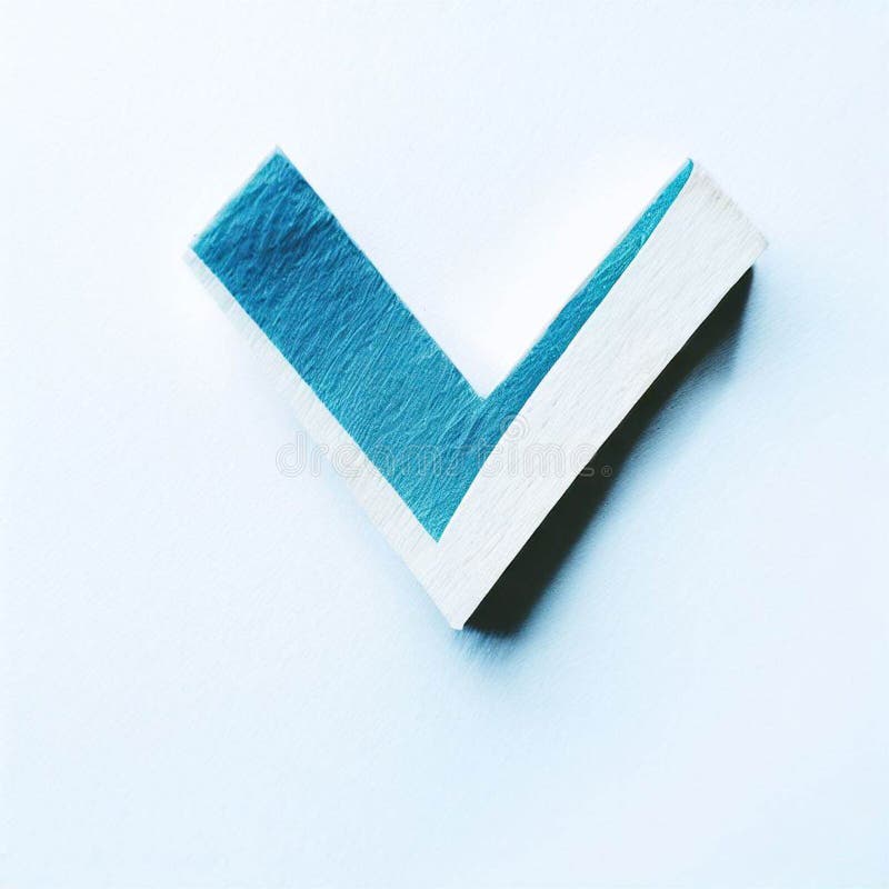 Origami Check Mark Logo Features a Folded Paper-like Shape Forming a ...