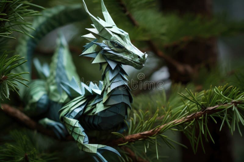 Curled up dragon figure stock image. Image of dragon - 114655313