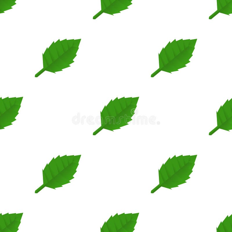Origami Leaf Pattern Seamless Vector Stock Vector - Illustration of ...