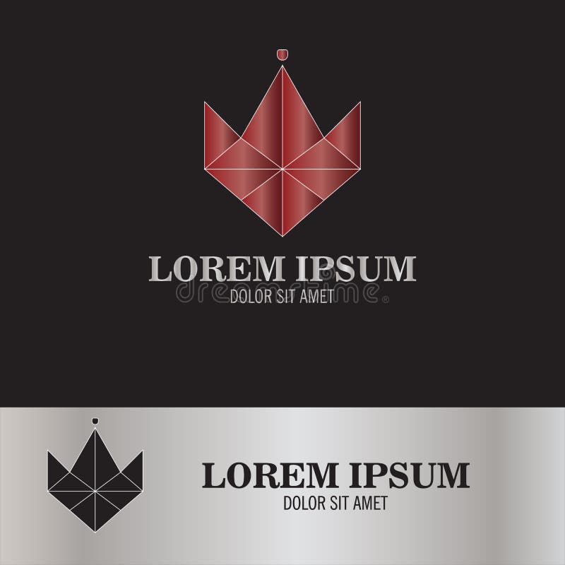 Origami logo stock vector. Illustration of origami, design - 83744317