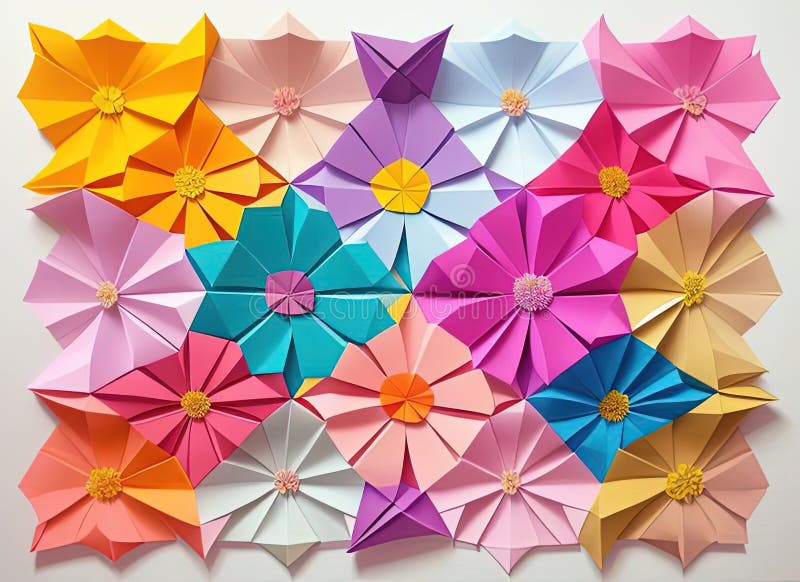 Origami. stock illustration. Illustration of design - 275196775