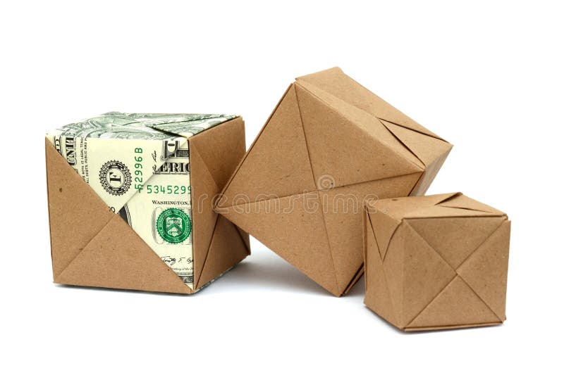 Origami paper cube stock image. Image of hobby, vietnamese - 46884767