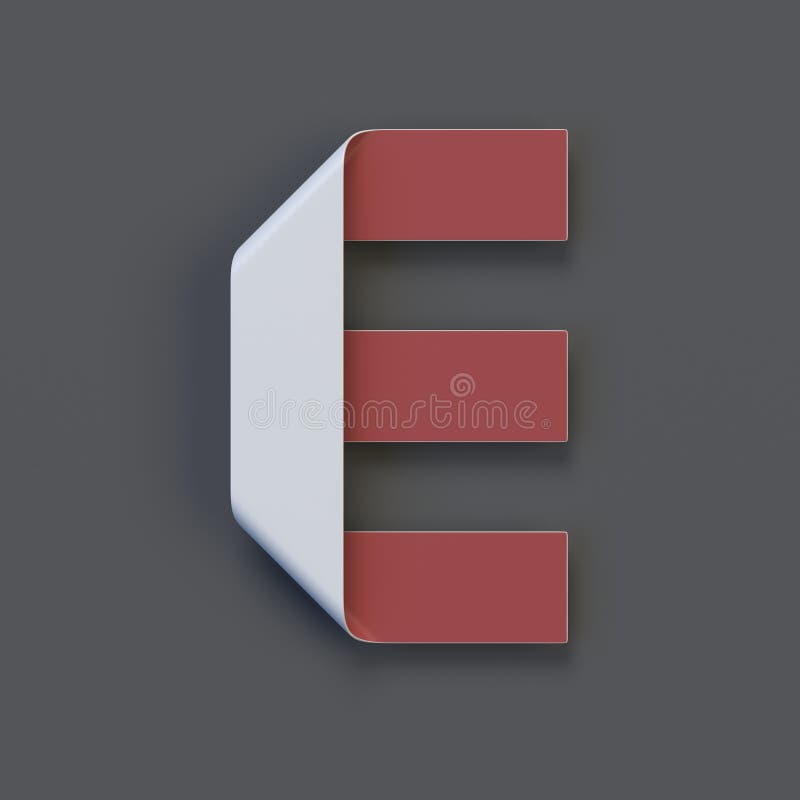 Origami Letter E Stock Illustrations – 987 Origami Letter E Stock ...