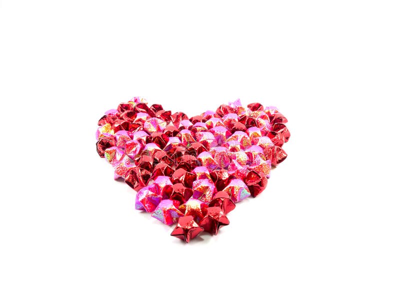 Origami paper stars stock photo. Image of arranged, luck - 77607592