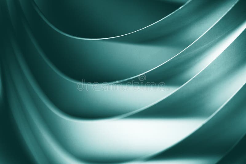 Origami Pattern of Curved Sheets of Pap Stock Image - Image of line ...