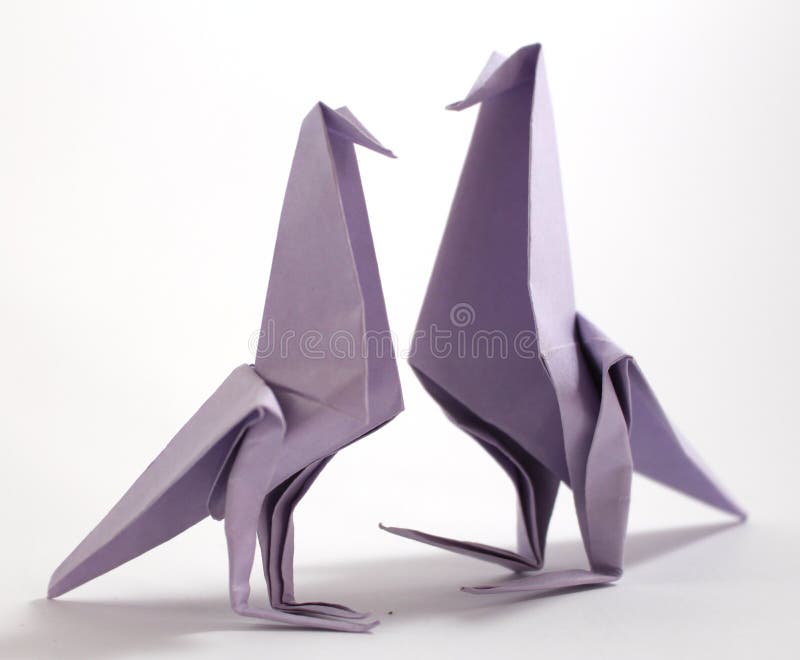 Origami ptak obraz stock. Obraz złożonej z chiny, dziecko - 37074679