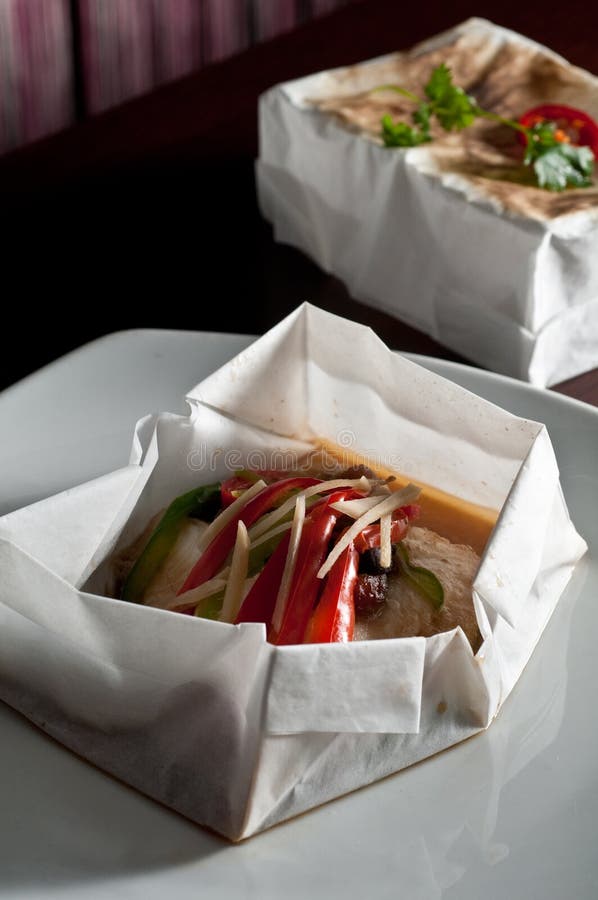 Origami Sea Bass stock photo. Image of seafood, food - 17510032