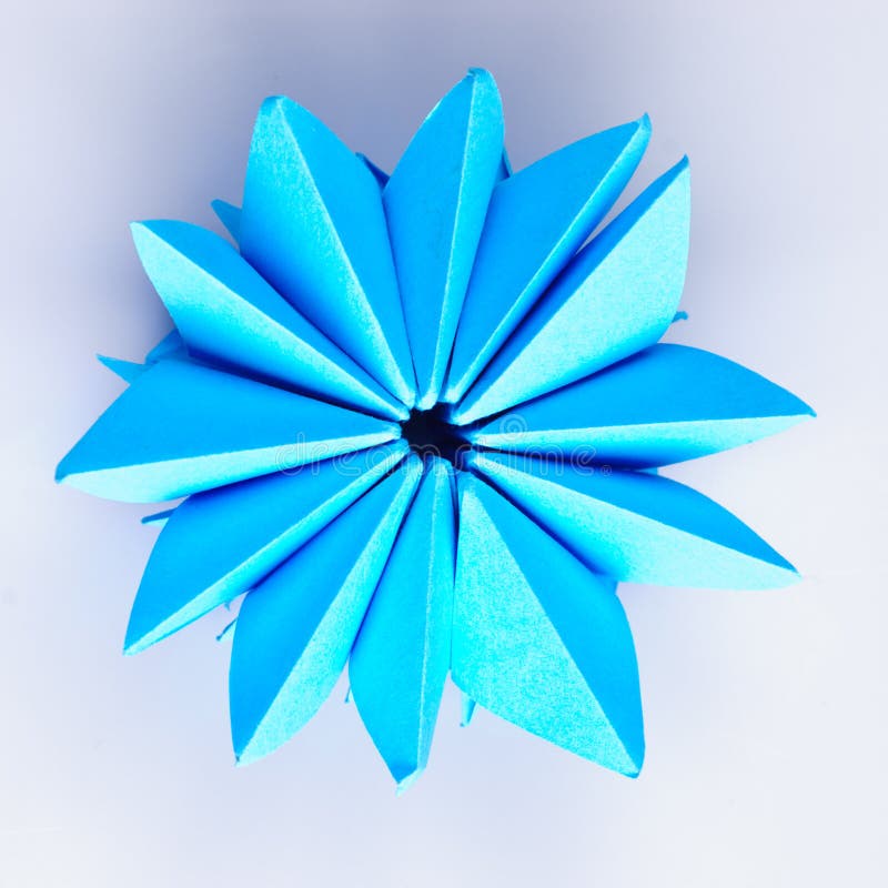 Origami snowflake set stock photo. Image of ball, decorative - 16526116