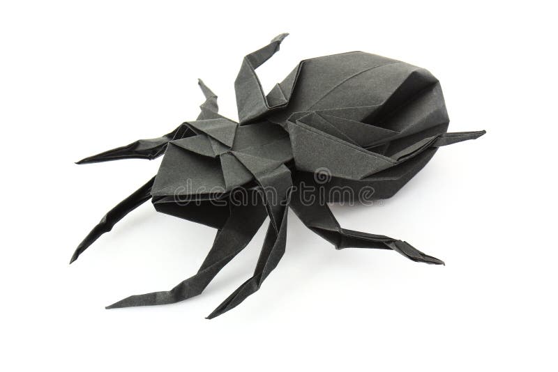 Origami spider stock photo. Image of paper, insect, chinese - 36471014