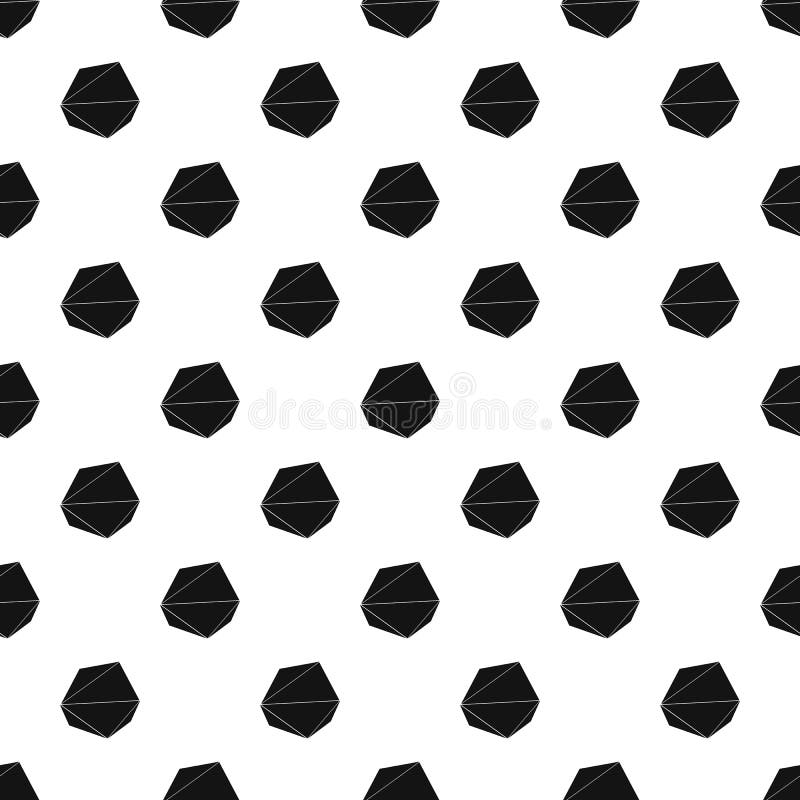 Origami Stone Pattern Vector Seamless Stock Vector - Illustration of ...