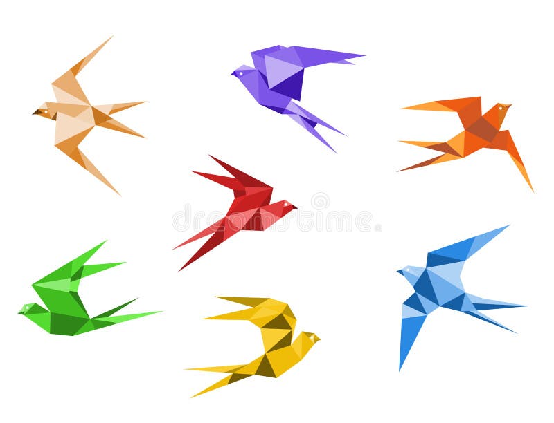 3d paper flying objects stock vector. Illustration of moon - 26249518