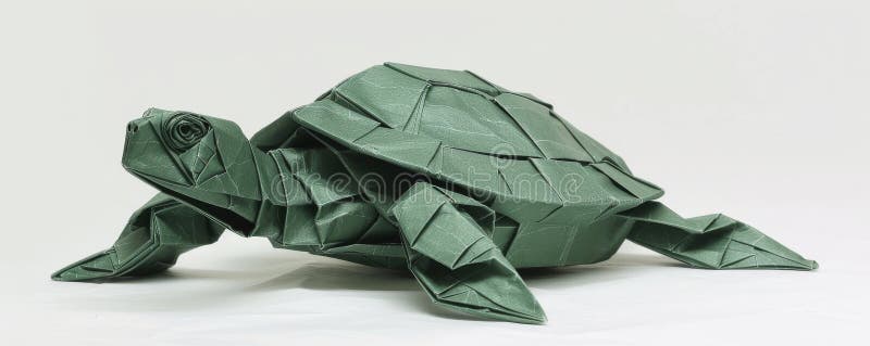 Turtle Origami Paper Art Ai Generated Stock Photos - Free & Royalty ...