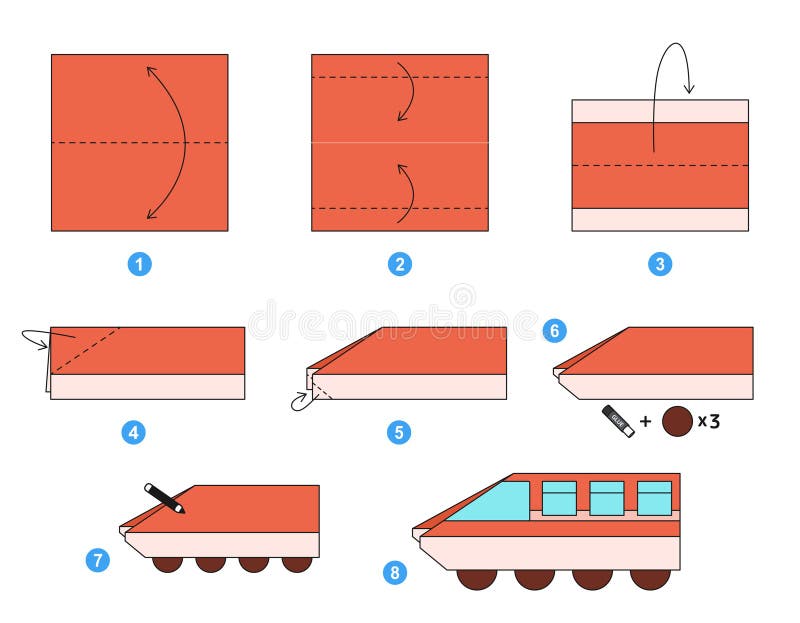 Origami Train