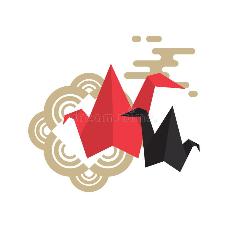 Origami. Vector Illustration Decorative Design Stock Vector ...