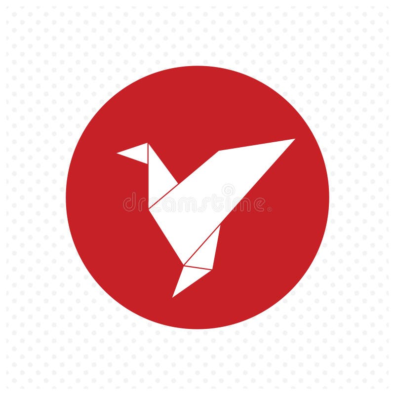 Origami. Vector Illustration Decorative Design Stock Vector ...