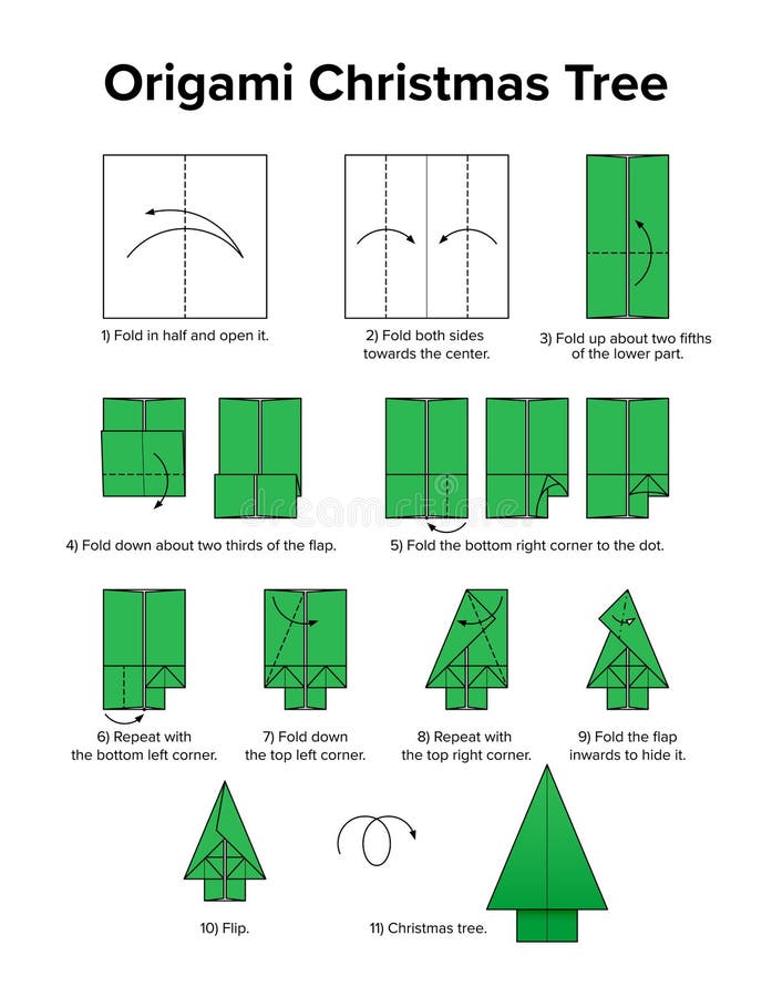 Origami Bare Tree Instructions