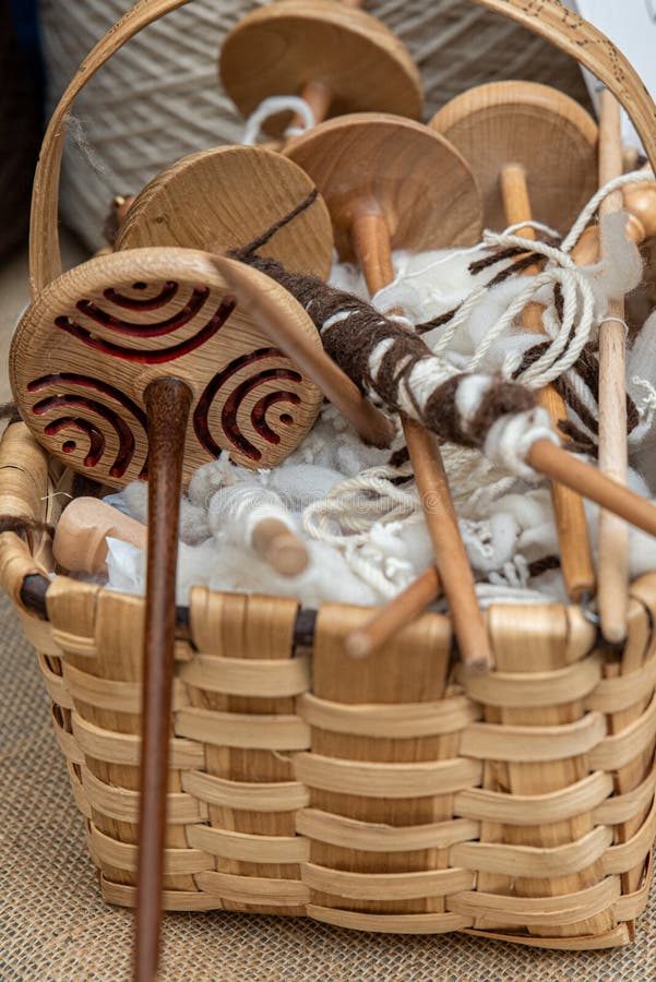 The Origin of Yarn, Wool in Its Purest Form Stock Image - Image of ...