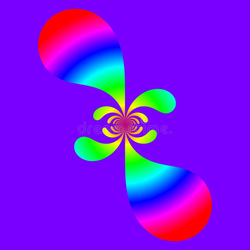 An Original Abstract Image Created Using Computer Graphics and ...