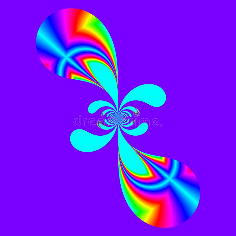 An Original Abstract Image Created Using Computer Graphics and ...