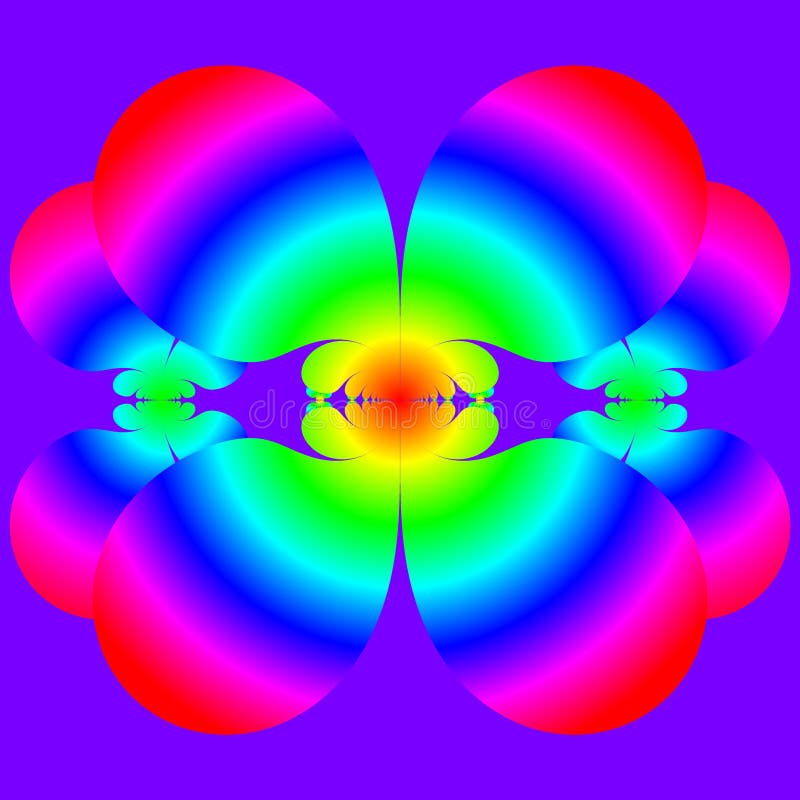 An Original Abstract Image Created Using Computer Graphics and ...