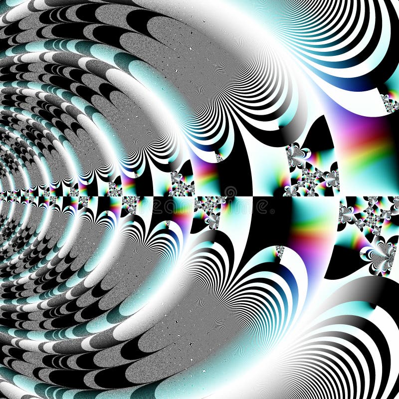 An Original Abstract Image Created Using Computer Graphics and ...