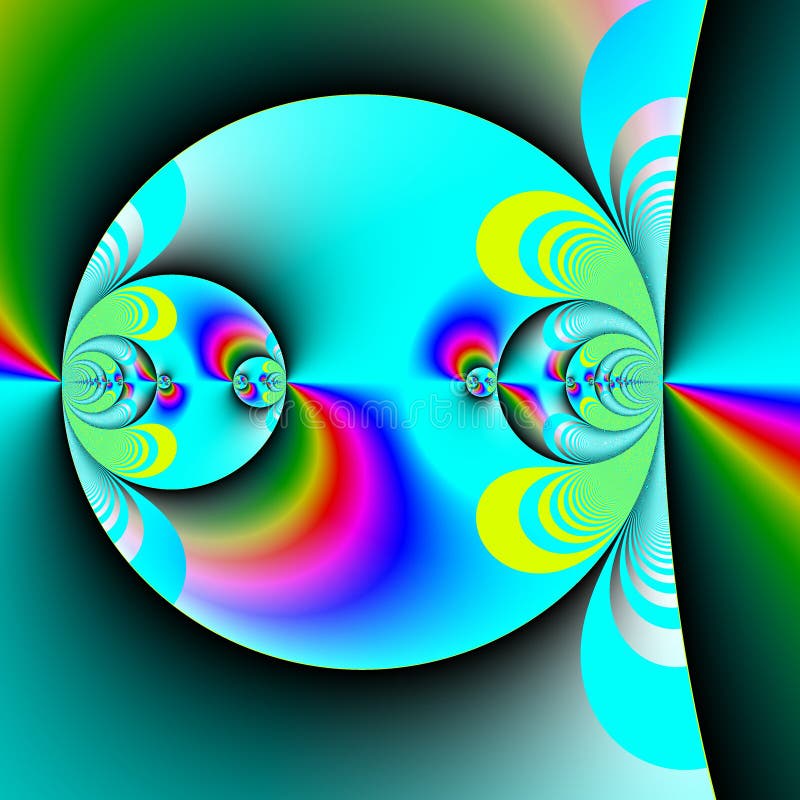 An Original Abstract Image Created Using Computer Graphics and ...