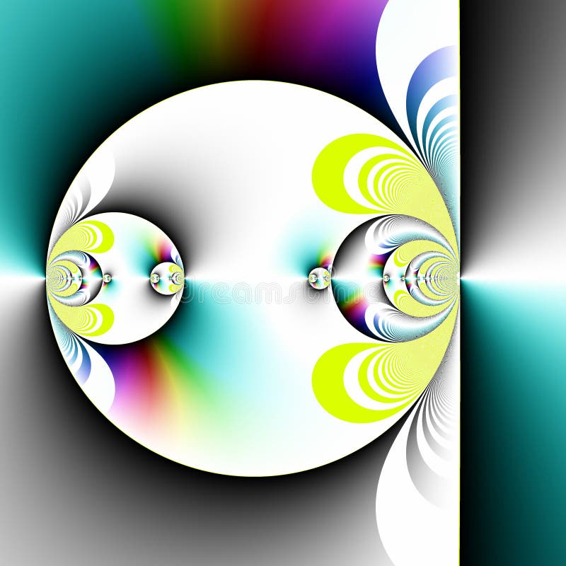 An Original Abstract Image Created Using Computer Graphics and ...