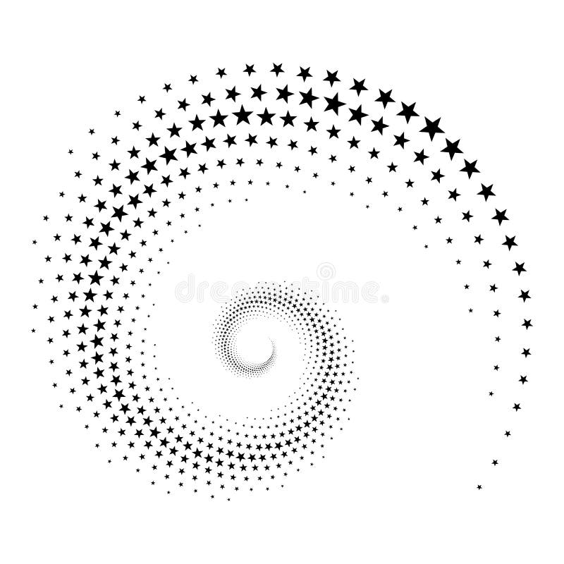 Original Abstract Halftone Background Backdrop of Star-shaped Dots ...