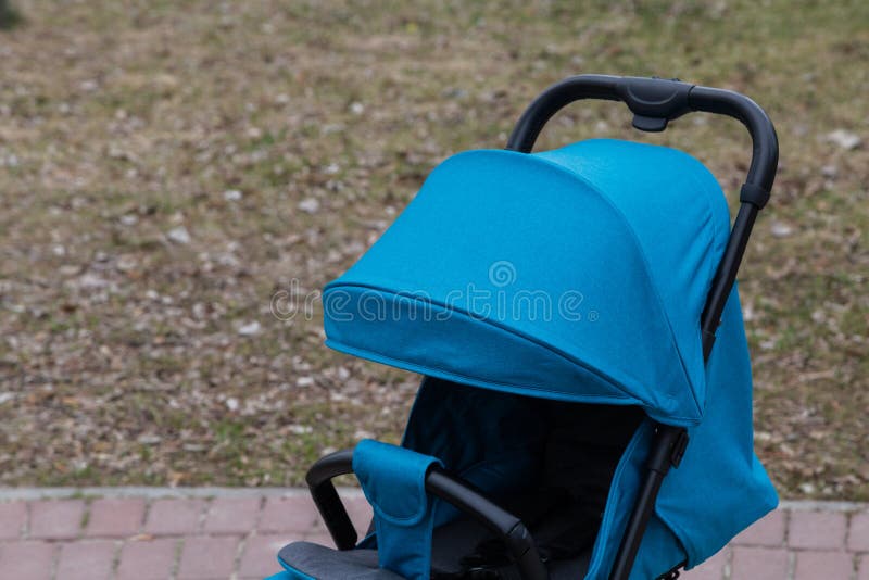 Original Baby Stroller, Close-up Details. New Design. Stock Image ...