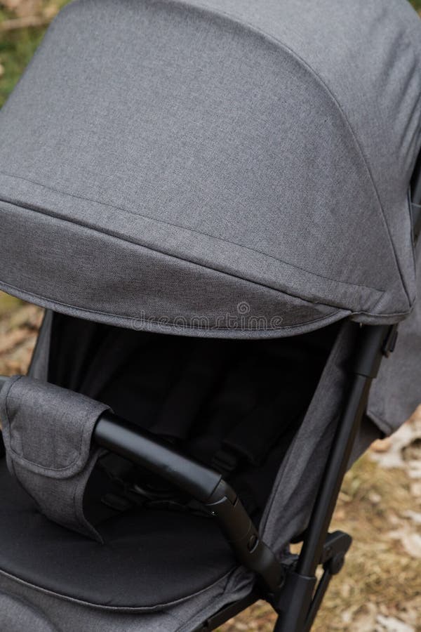 Original Baby Stroller, Close-up Details. New Design. Stock Image ...