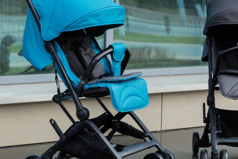 Original Baby Stroller, Close-up Details. New Design. Stock Image ...