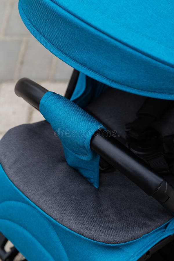 Original Baby Stroller, Close-up Details. New Design. Stock Image ...