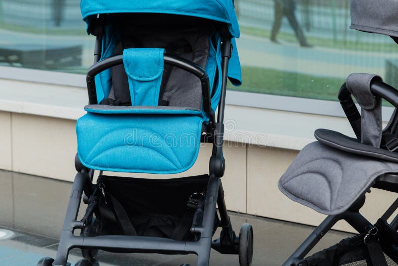 Original Baby Stroller, Close-up Details. New Design. Stock Image ...