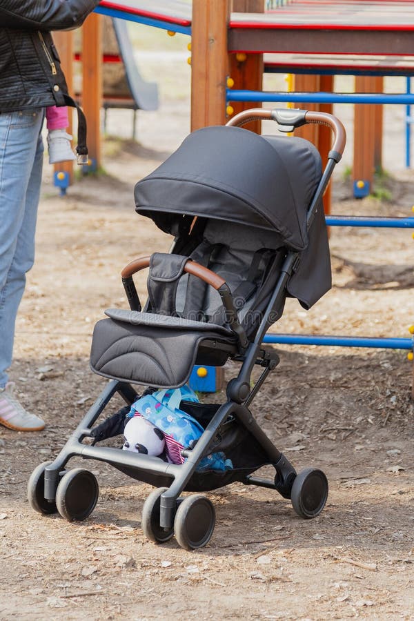Original Baby Stroller, Close-up Details. New Design. Stock Image ...