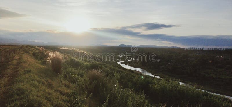 The Original Beauty Nature of Morning Stock Image - Image of mist ...