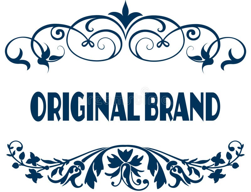 A Set of Original Frames.White on Black Stock Vector - Illustration of ...