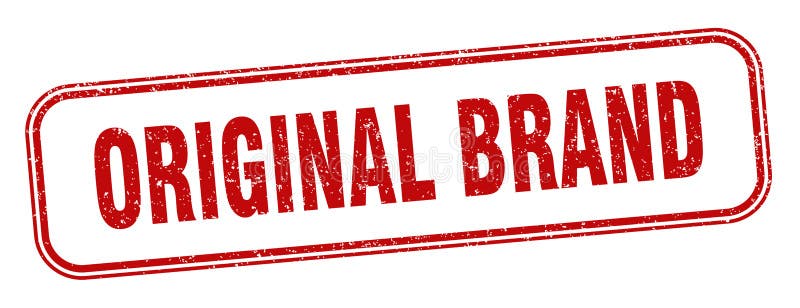 Original Brand Stamp Set. Original Brand Square Grunge Sign Stock ...