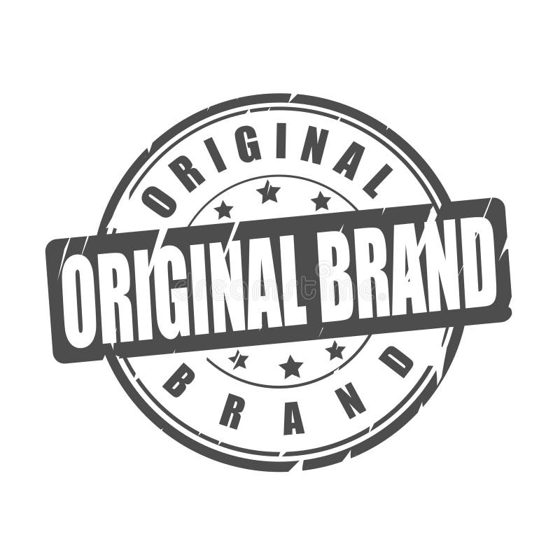 Original Brand Vector Stamp Stock Vector - Illustration of icon, banner ...