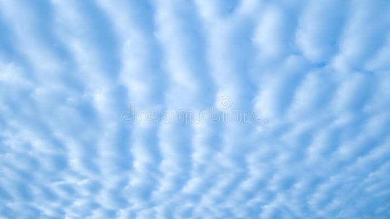 The Original Cloud in the Sky Strips in a Row. Lines in the Sky - White ...