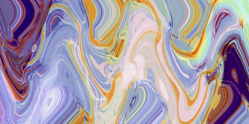 Bright Colors Fluid Painting Abstract Art Pattern Series Stock ...