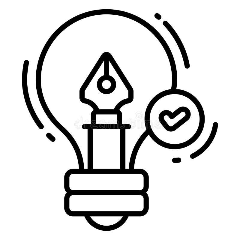 Original Concept Copyright Law, Intellectual Property Icon Stock Vector ...