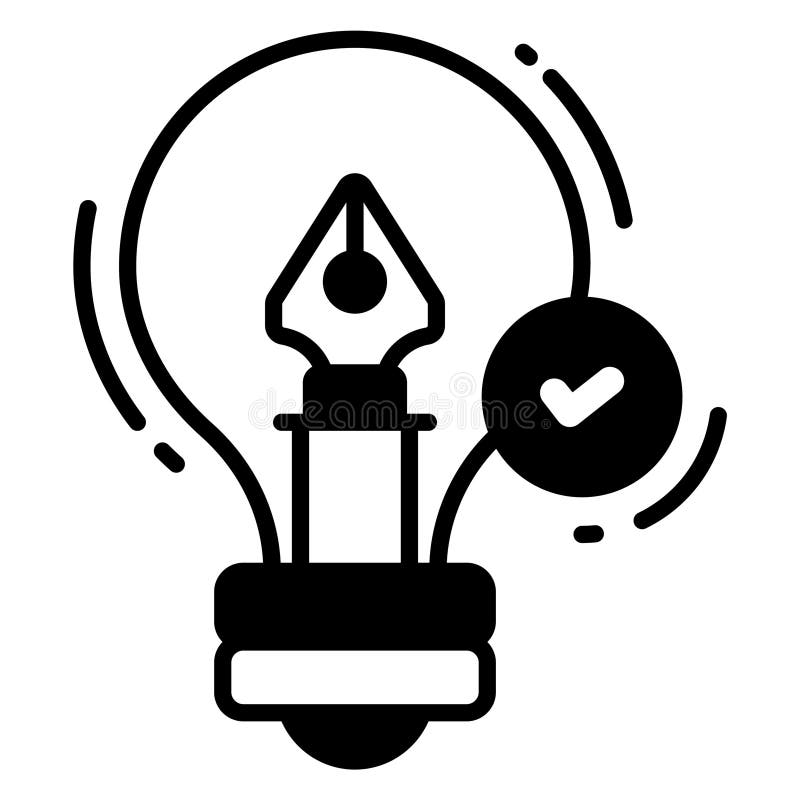 Original Concept Copyright Law, Intellectual Property Icon Stock Vector ...