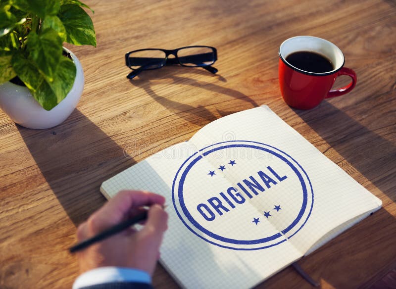 Original Copyright Genuine Patent Brand Graphic Concept Stock Photo ...