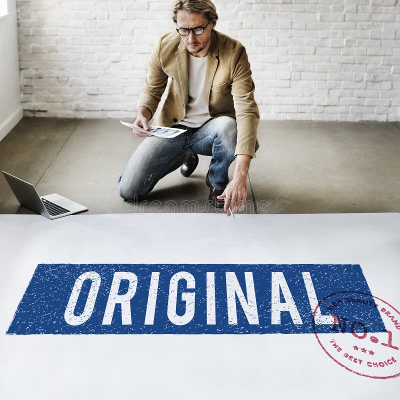 Original Copyright Genuine Patent Brand Graphic Concept Stock Photo ...