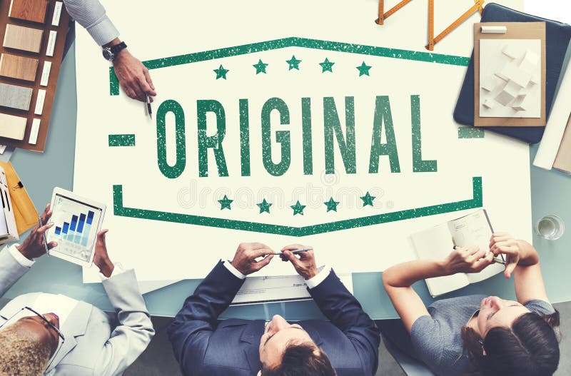 Original Copyright Genuine Patent Brand Graphic Concept Stock Image ...