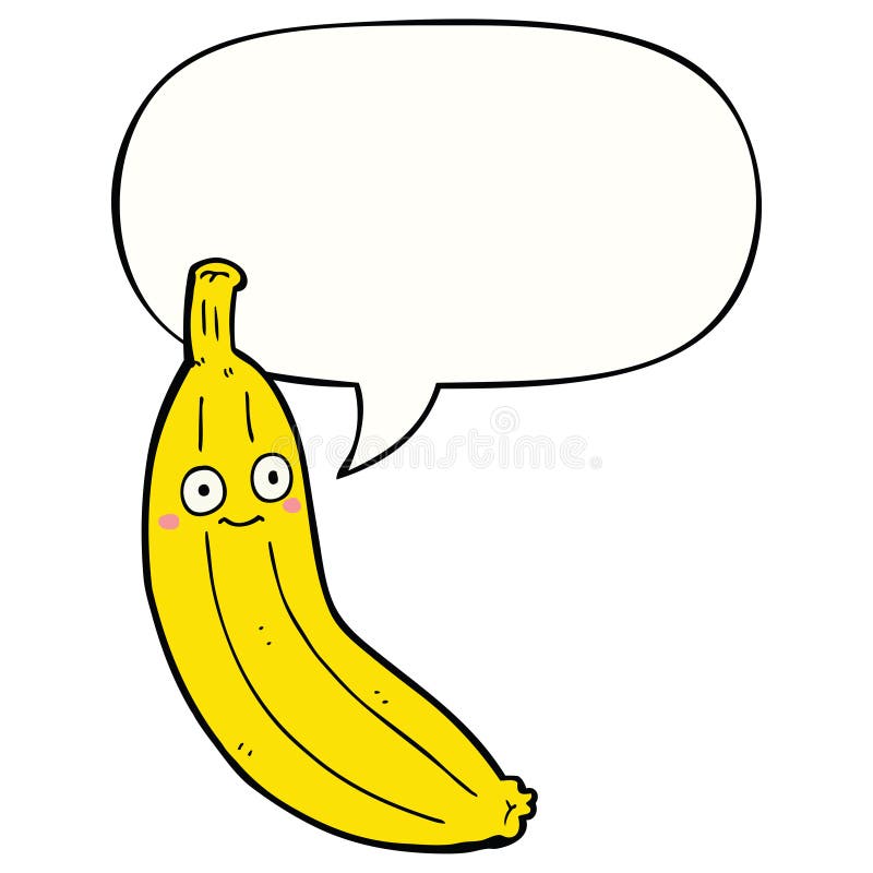 Banana Talking Stock Illustrations – 702 Banana Talking Stock ...